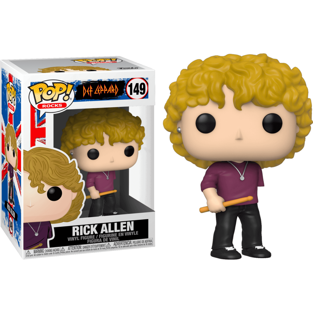 Def Leppard Funko Pop, Joe Elliott, Phil Collen | 2025 Conventions