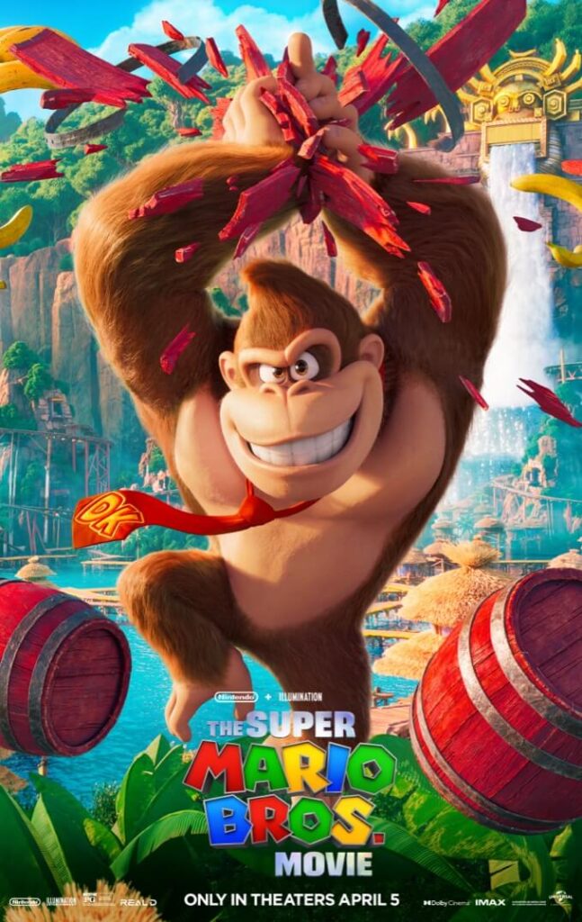 Super Mario Bros. Movie (2023) Poster - Donkey Kong | 2025 Conventions