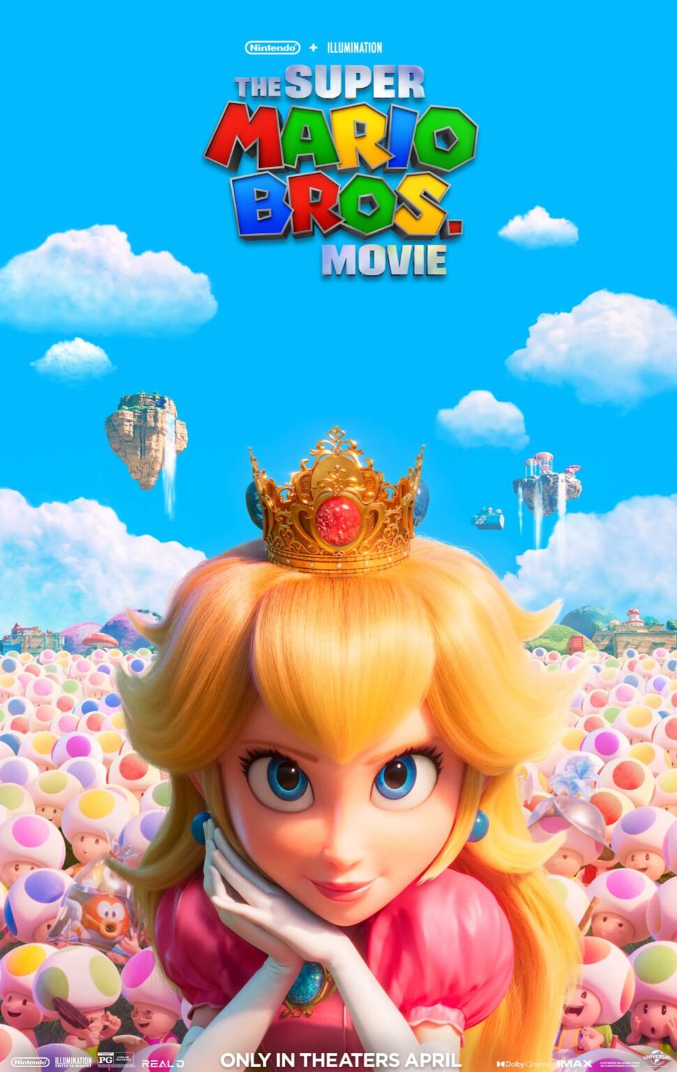 Super Mario Bros. Movie (2023) Poster - Princess Peach | 2025 Conventions