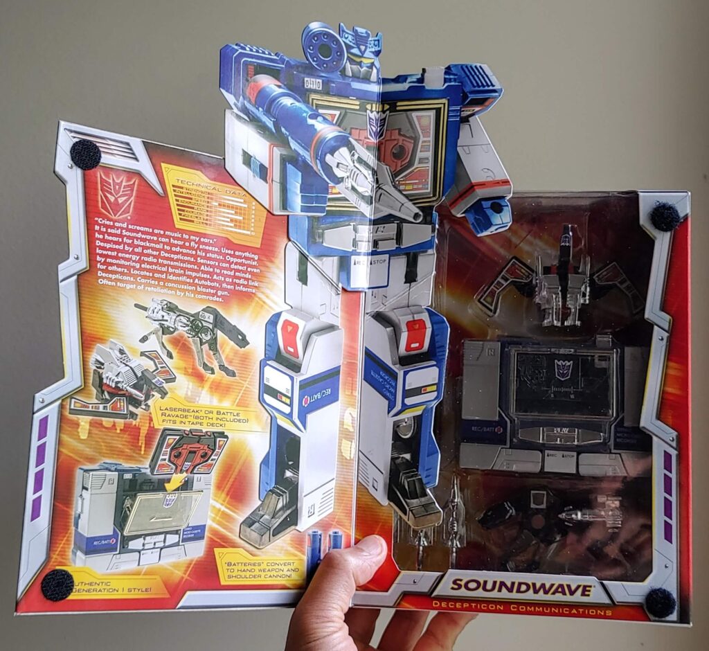Transformers Commemorative Edition Soundwave with Ravage and Laserbeak ...