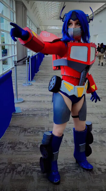 Transformers Cosplay - Female Optimus Prime | Comic Cons 2023 Dates