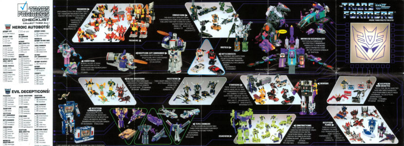 Original Transformers G1 characters Toy Catalog | 2025 Conventions
