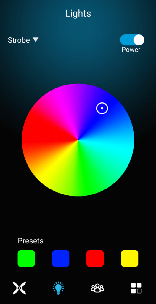 hover-1 app lights color selection | 2025 Conventions