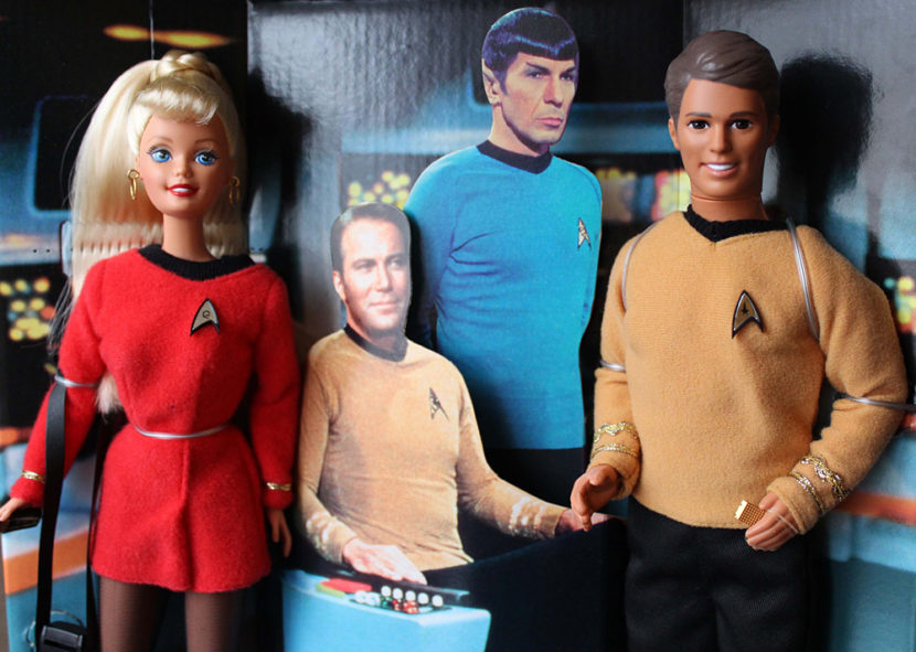 Star Trek Barbie & Ken 30th Anniversary Collector Edition Gift Set ...